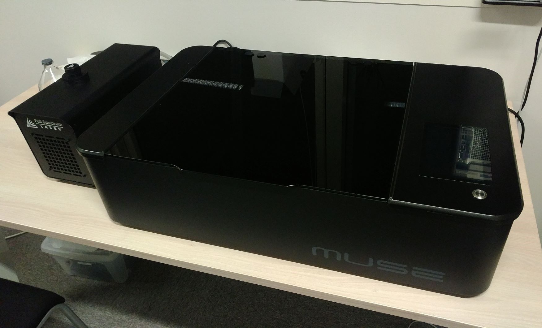 Laser cutter - Experimentation room